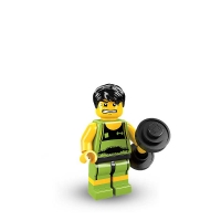 LEGO MINIFIGURES Series 2 Weightlifter | Popitoi