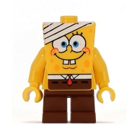 LEGO MINIFIGURES Spongebob (Bandage on Head) | Popitoi